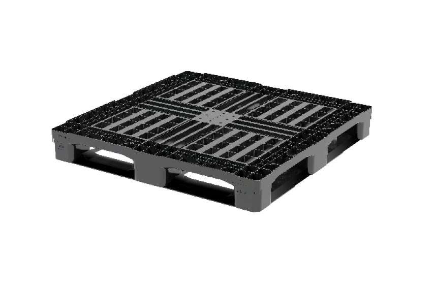 Cabka - Comfort pallet - 1140x1140x150 mm - open - 6 skids
