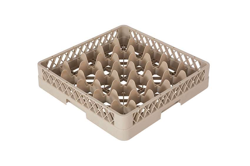 Traex - Rack-master casier a verres h100 mm 25 compartiments 90x90