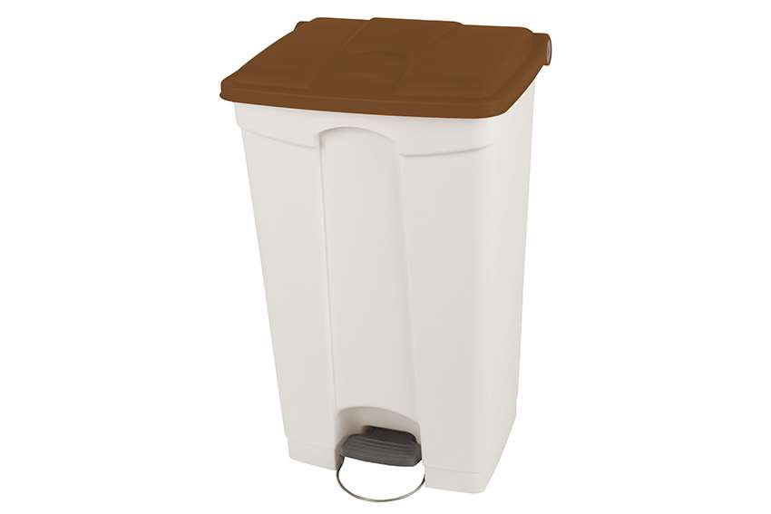 Probbax - Rectangular step-on waste bin 90l