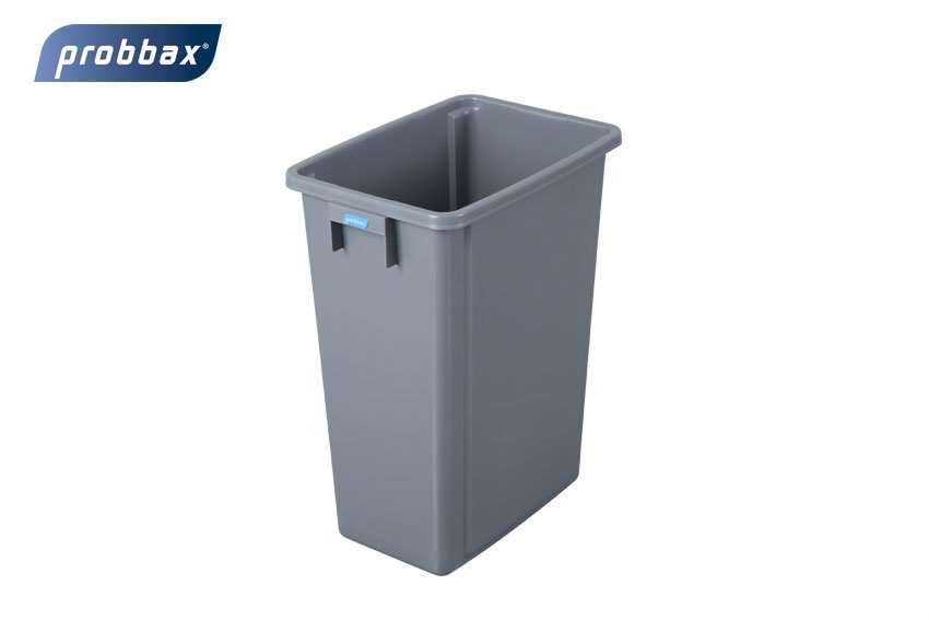 Probbax - Collecteur de déchets rectangulaire 60l - 320x460x580mm