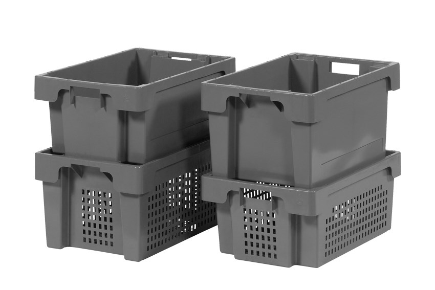Rotary stacking containers - Logistics & Industry